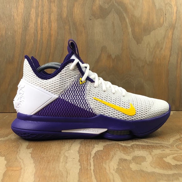 Nike | Shoes | New Nike Lebron Witness 4 Basketball Lakers | Poshmark